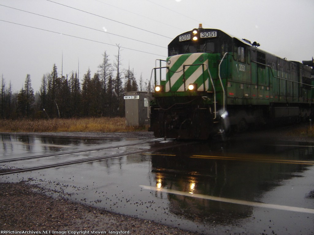 CROSSING HWY M-35 SOUTH